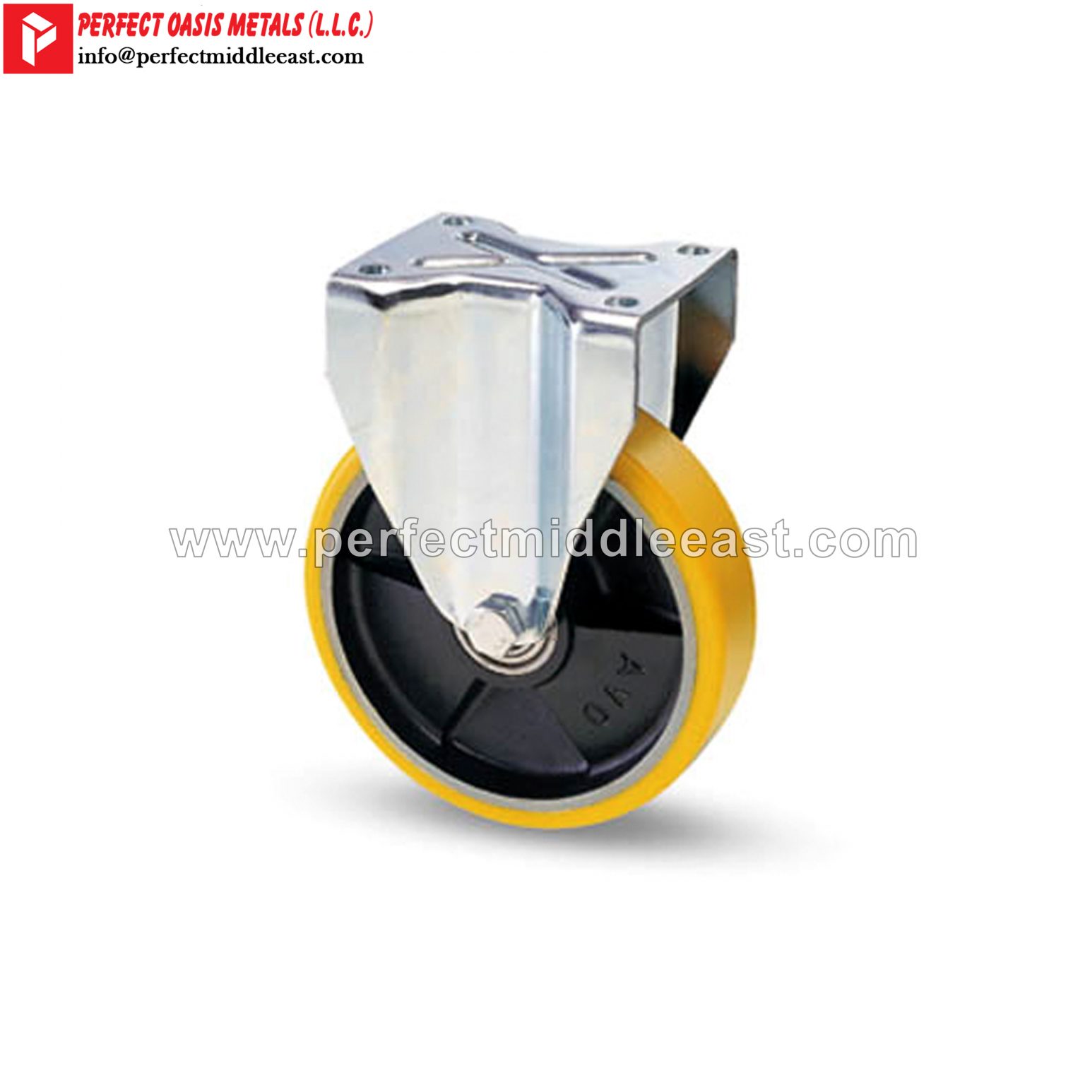 Polyurethane Castor with Cast Iron Center Heavy Duty - Perfect Oasis ...