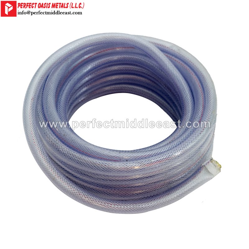PVC Reinforced Hose Clear - Perfect Oasis Metals LLC