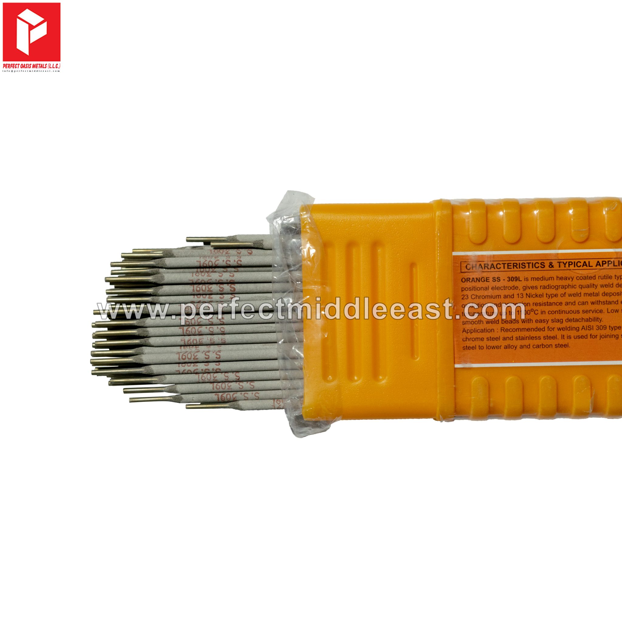 Orange Welding Rod – 309L - Perfect Oasis Metals LLC