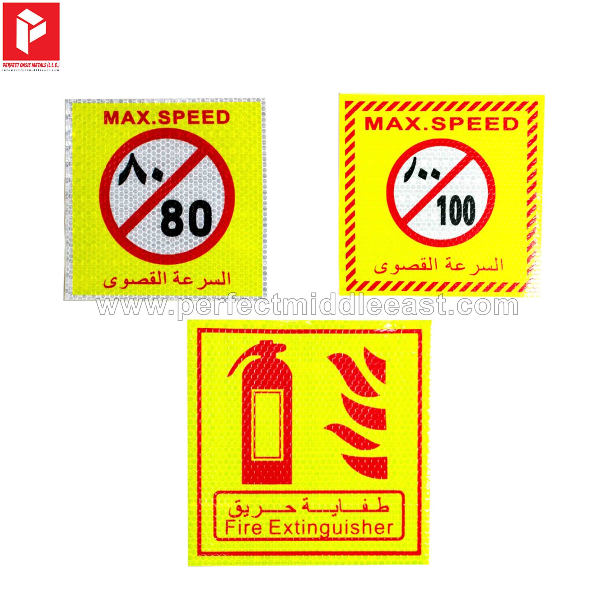 Vehicle Stickers - Perfect Oasis Metals LLC