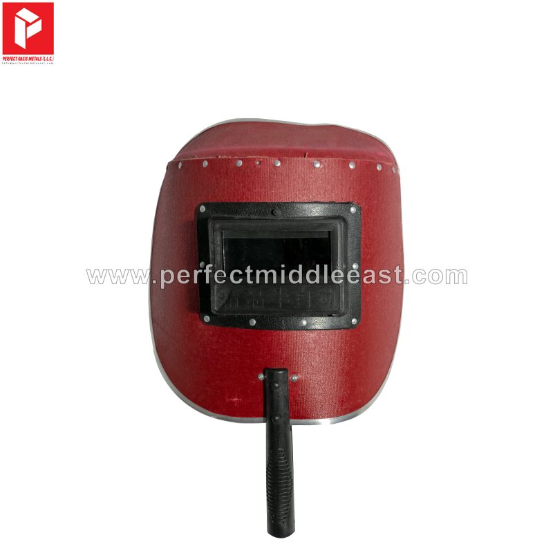 Welding Hand Shield Red - Perfect Oasis Metals LLC