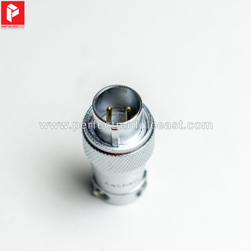 Tig Switch Connection 2 Pin Male - Perfect Oasis Metals LLC