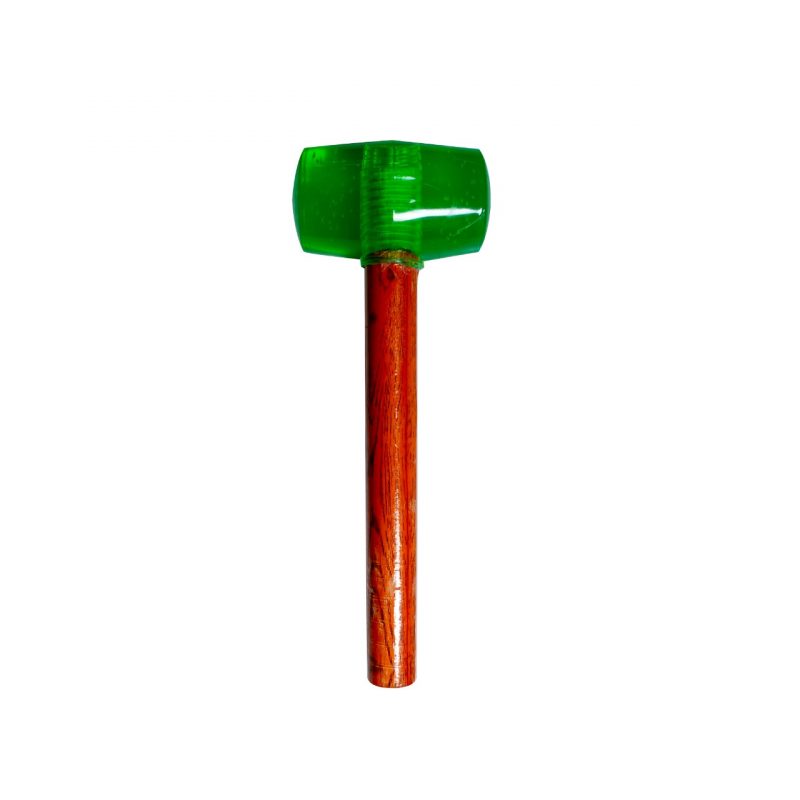 Hammer Plastic Green with Wood Handle - Perfect Oasis Metals LLC