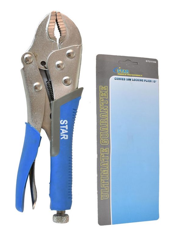 Grip Plier 10inch Star Blue Grey Grip, Card Packing - Perfect Oasis ...