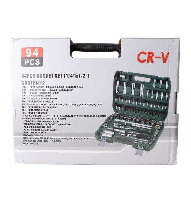 Socket Set 94pc - Perfect Oasis Metals LLC