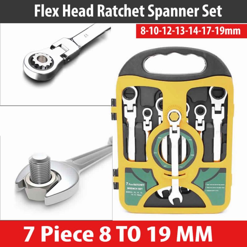 Ratchet Spanner Set Flexible - Perfect Oasis Metals LLC