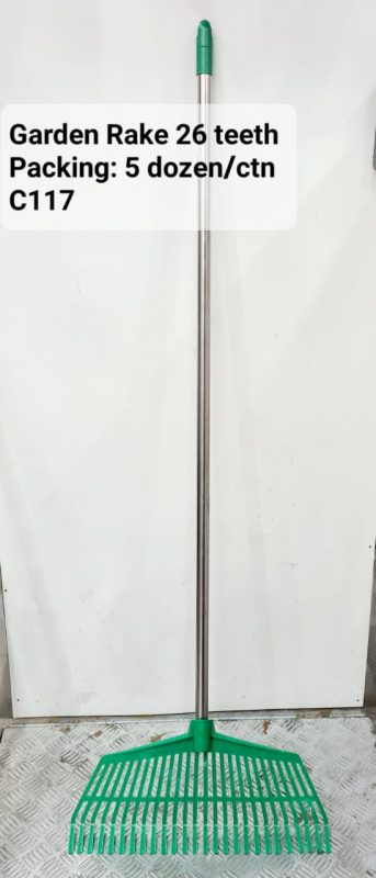 Garden Rake with Handle - Perfect Oasis Metals LLC